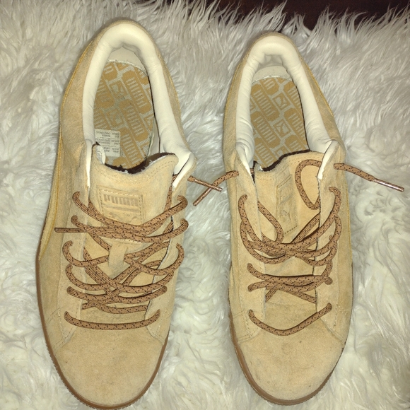 Puma | Shoes | Puma Mens Tan Sneakers | Poshmark